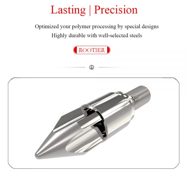 Injection Screw Tip Set | Rootier | Plastic Machinery Parts