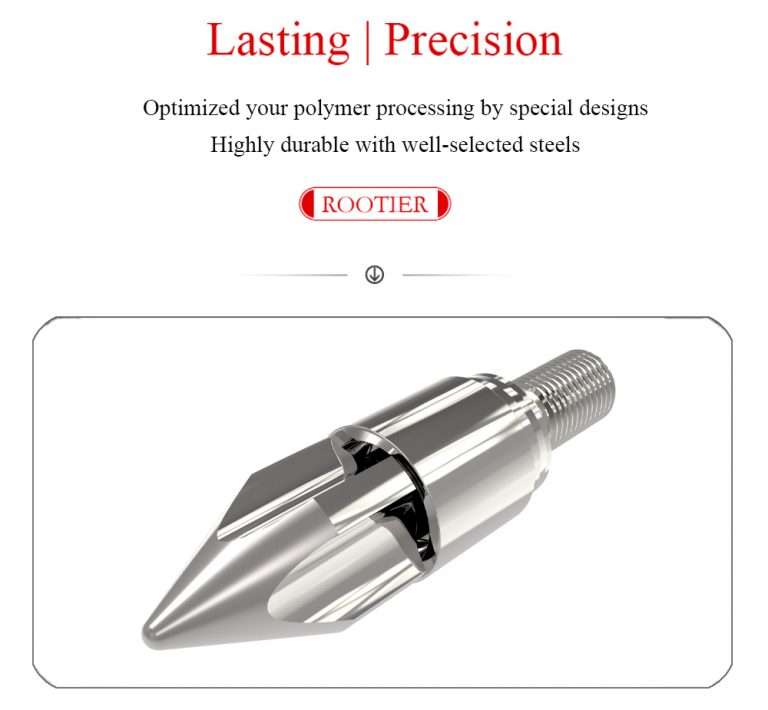 Injection Screw Tip Set | Rootier | Plastic Machinery Parts